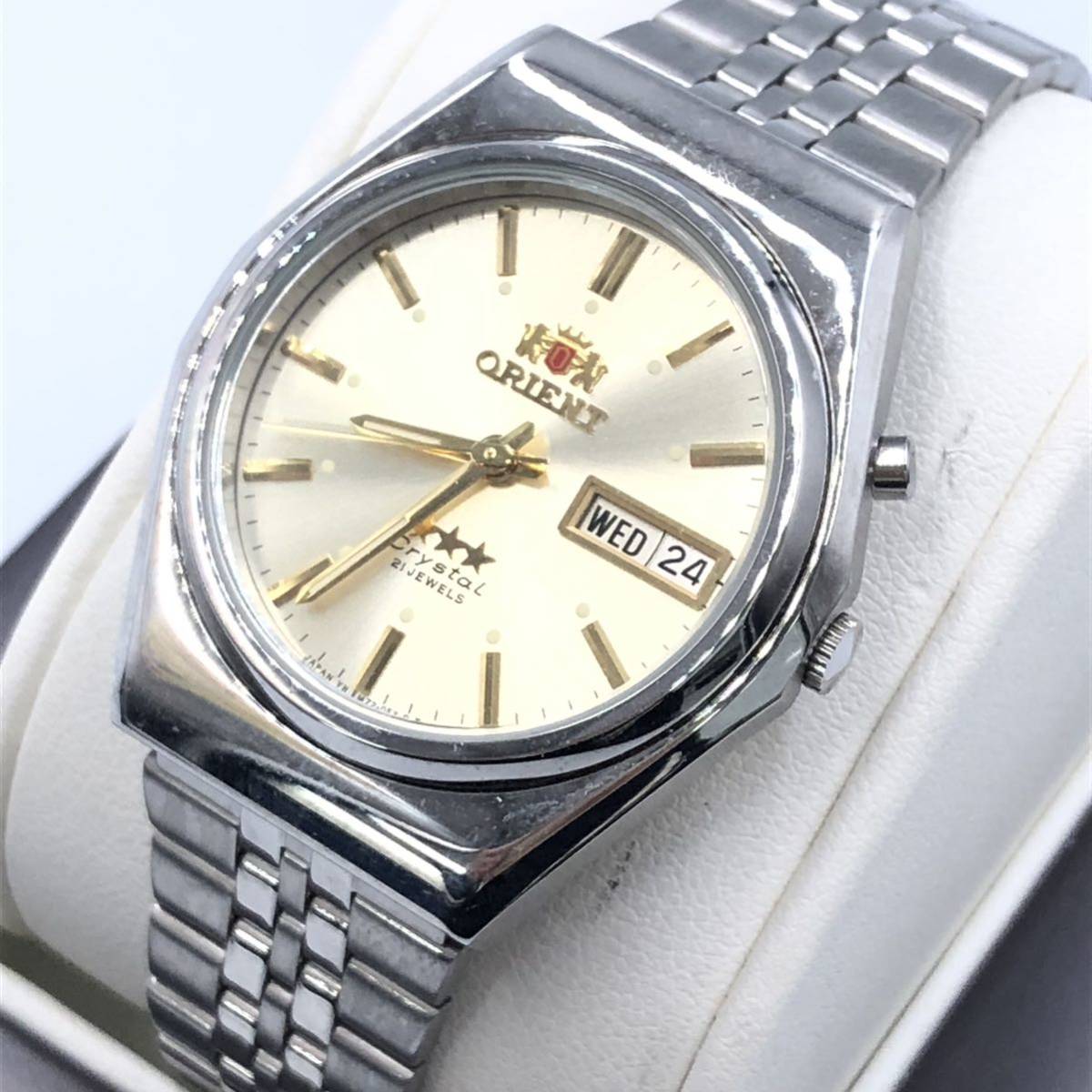 12/6MR-G1387 オリエント ORIENT ORIENT CrystaL/メンズ腕時計/自動巻き/Watch/ウォッチ/DC0 DH0(オリエント)｜売買されたオークション情報 ...