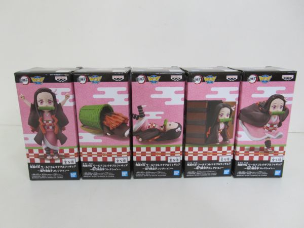 鬼滅の刃 ワールドコレクタブルフィギュア 竈門禰豆子コレクション 全5種セット ABCDE WCF ワーコレ バンプレスト(その他)｜売買されたオークション情報、yahooの商品情報を ...