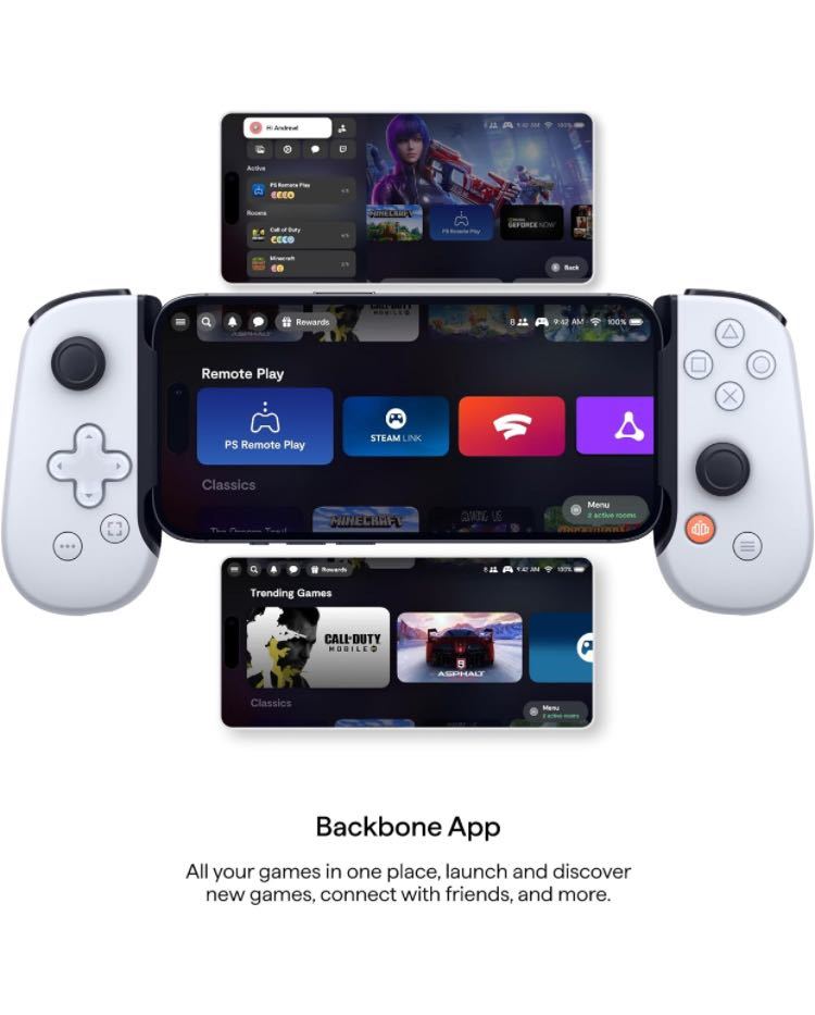 BACKBONE One Mobile Gaming Controller for iPhone Lightning - PlayStationエディション - iPhoneをゲームコンソール ...