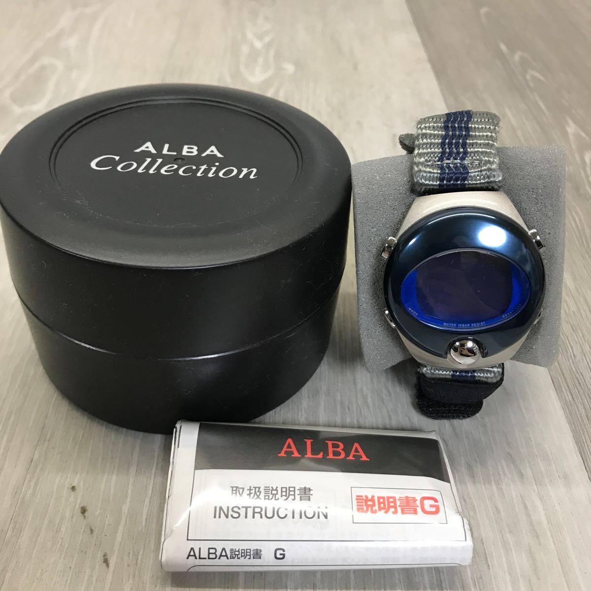 1218 ALBA Collection アルバ コレクション spoon スプーン メンズ 腕時計 W650-4060 クオーツ デジタル ...