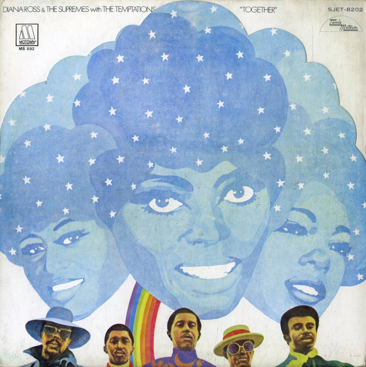 A00555848/LP/ダイアナ ロス&シュープリームスとテンプテーションズ Dianna Ross & The Supremes with ...