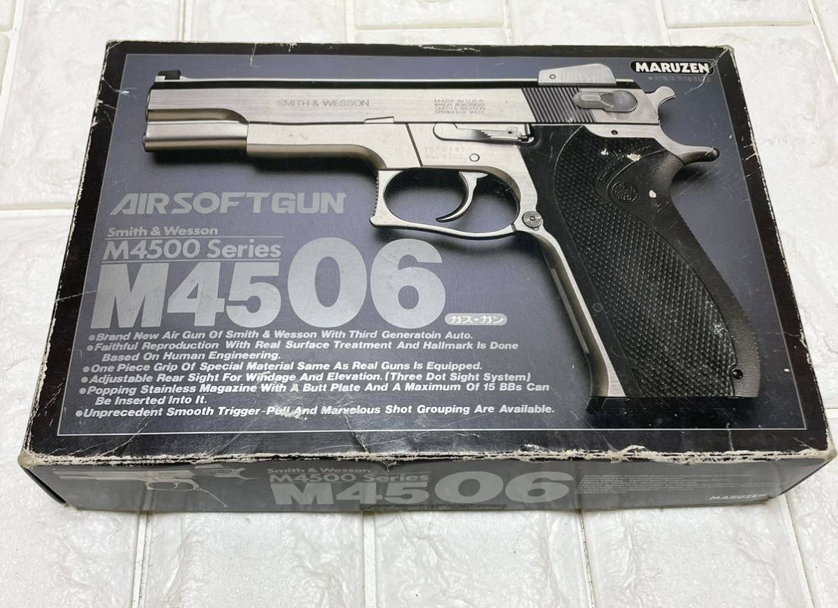 MARUZEN S＆W M4500シリーズ M4506 ガスガン 箱 取説 付 マルゼン 銃 ハンドガン A12(ガスガン)｜売買された ...
