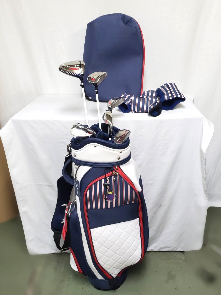 Kolwin コルウィン レディース ゴルフクラブ 6本 1/4/U5/9/P/パター Lシャフト キャディバッグ付き 009676(セット)｜売買されたオークション情報、yahooの商品情報 ...