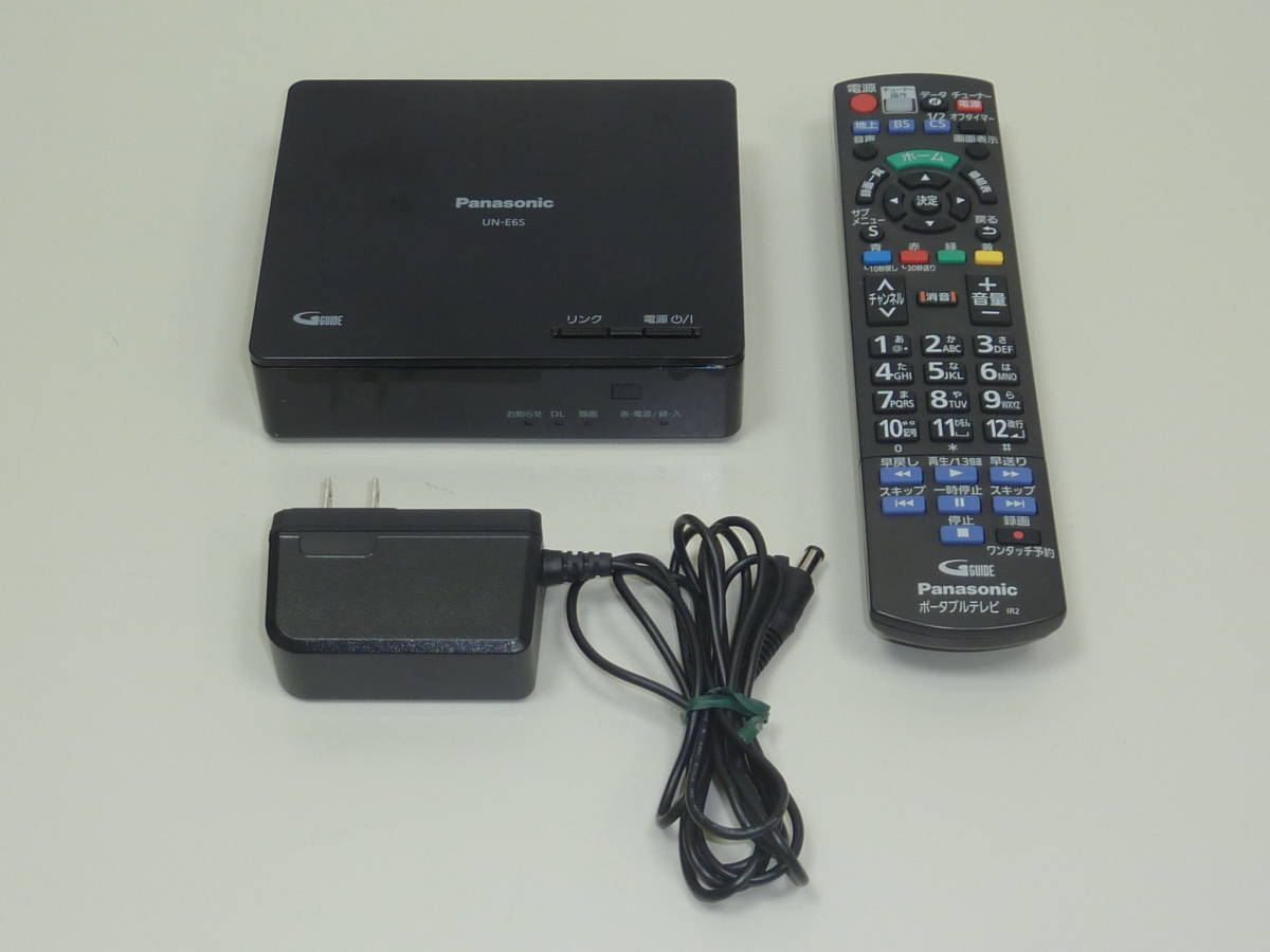 Panasonic チューナー UN-E6S パナソニック リモコン付き(地上デジタルチューナー)｜売買されたオークション情報、yahooの ...
