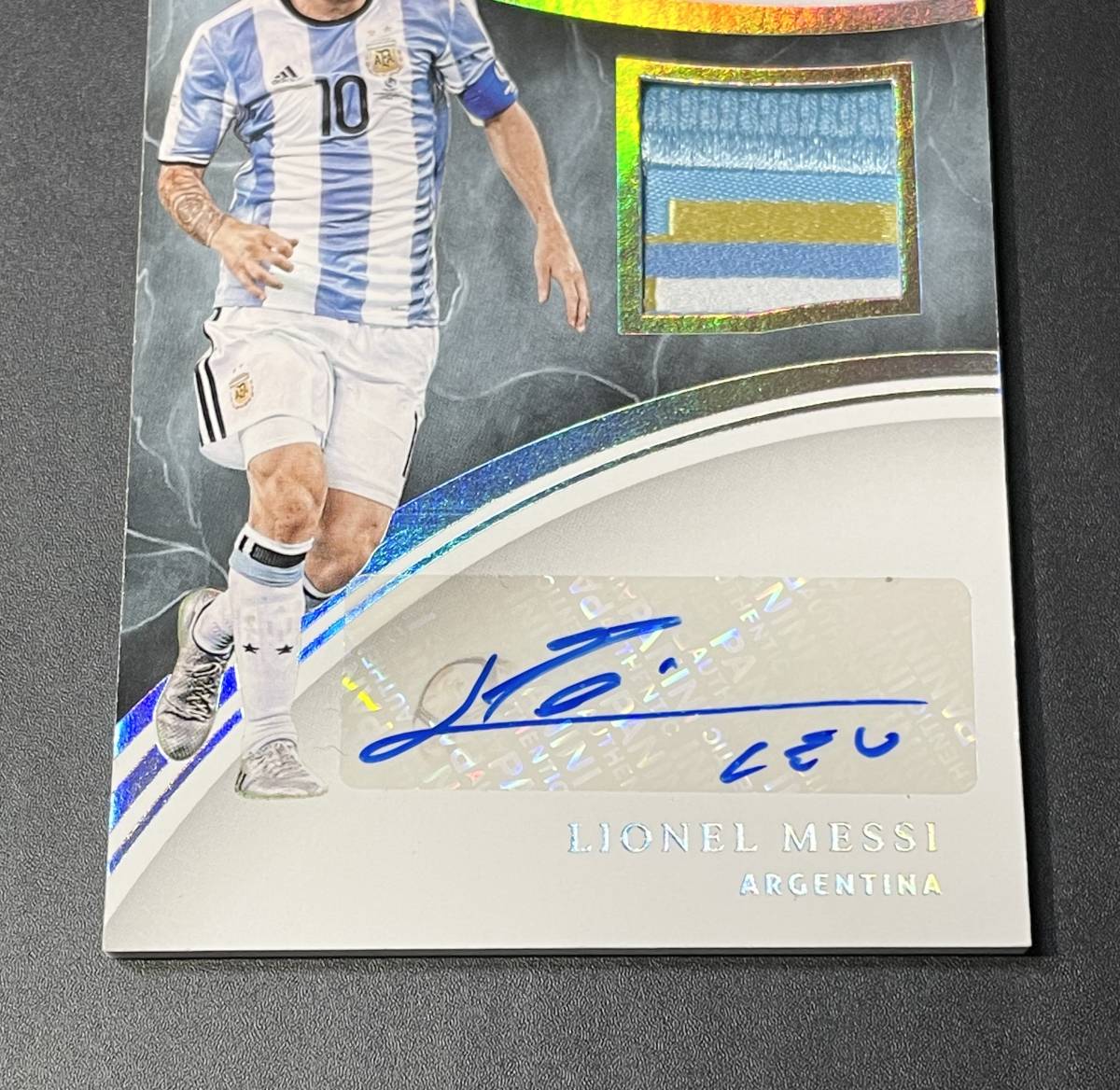 1of1 Lionel Messi 2017 Panini Immaculate Patch Auto Platinum 1枚限定 1/1 ...