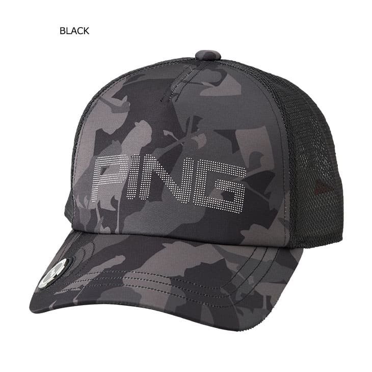 N070 ピン PING HW-P2308 MARKER CAP マーカーキャップ ブラック 展示品/N070-P-HW-P2308-BLK ...