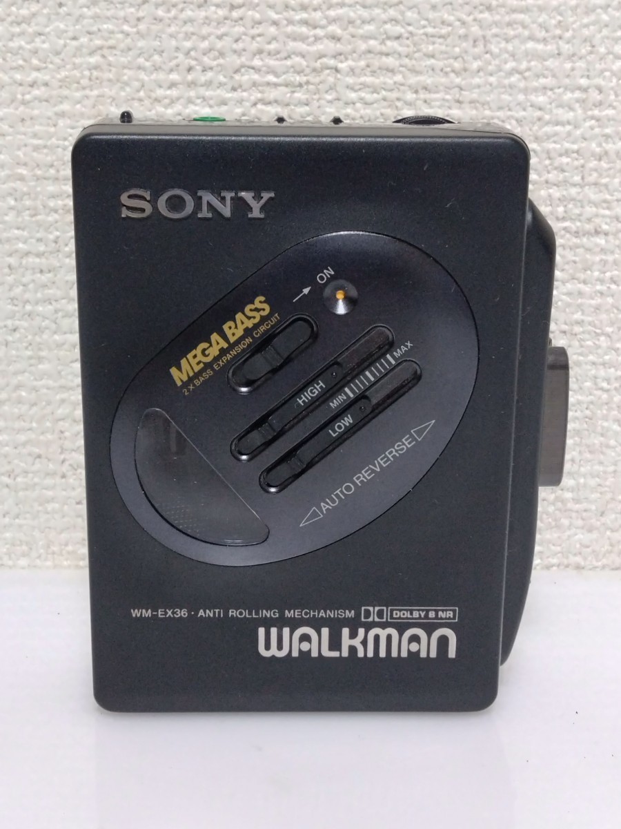 SONY ソニー WALKMAN カセットウォークマン WM-EX36 通電確認済み(再生専用)｜売買されたオークション情報、yahooの商品 ...