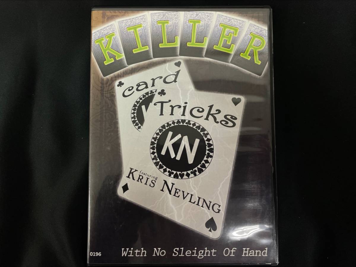 D304 KILLER CARD TRICKS キラーカードトリックス Kris Nevling カード トランプ DVD クロースアップ ...