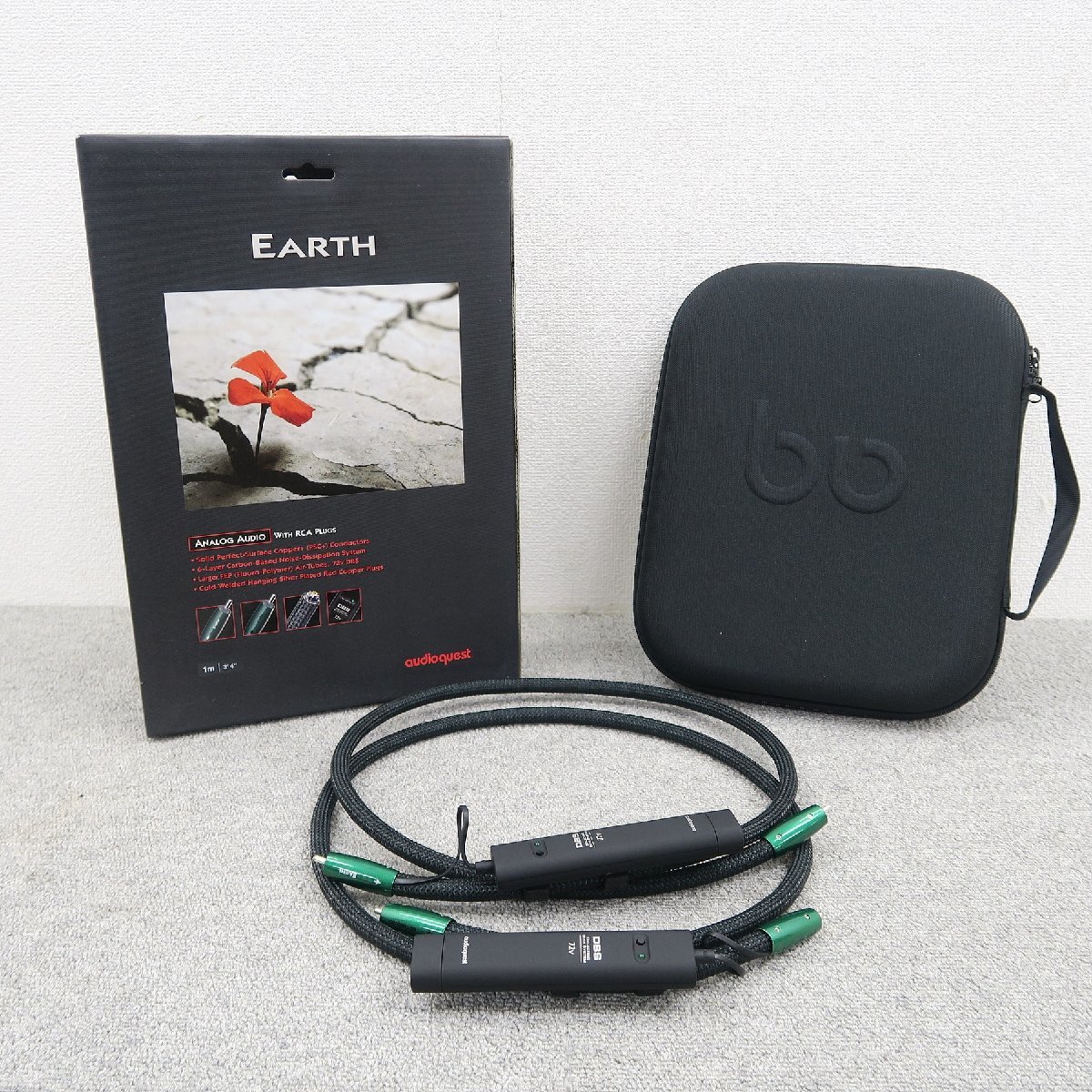 Aランク AudioQuest Earth 72V DBS 1.0m RCAケーブル オーディオクエスト @57332(RCAケーブル)｜売買 ...