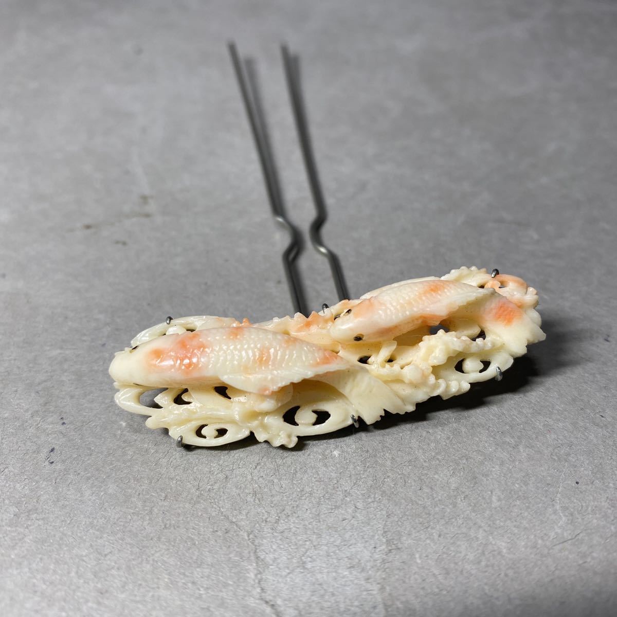 珊瑚 かんざし 和装小物 髪飾り アンティーク サイズ1.5㎝×5.5㎝ 重量12g 3-079(かんざし)｜売買されたオークション情報、yahooの商品情報をアーカイブ公開 - オークファン ...