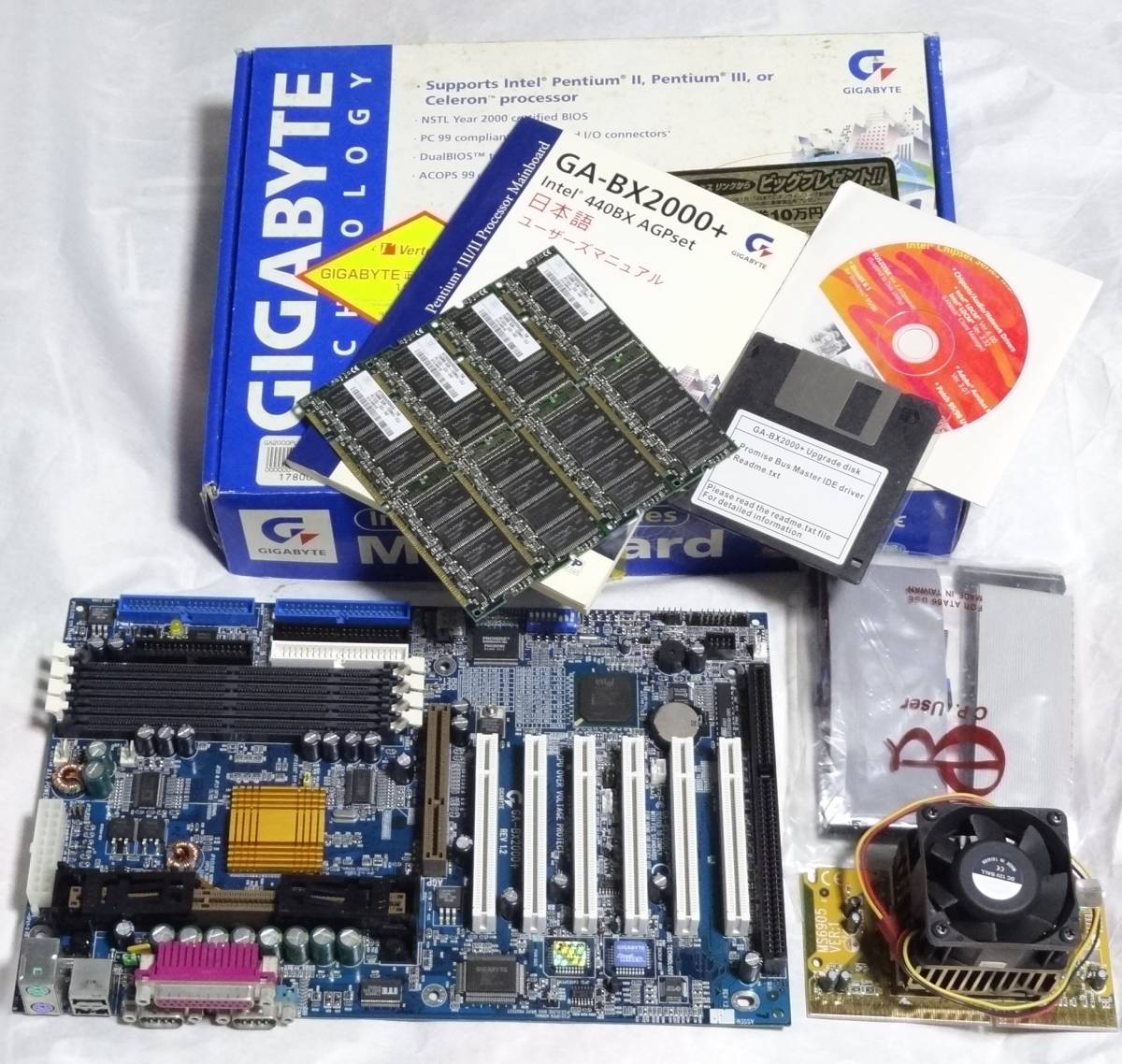GIGABYTE GA-BX2000+ 440BXマザーボード 動作未確認 ジャンク(GIGA-BYTE)｜売買されたオークション情報 ...