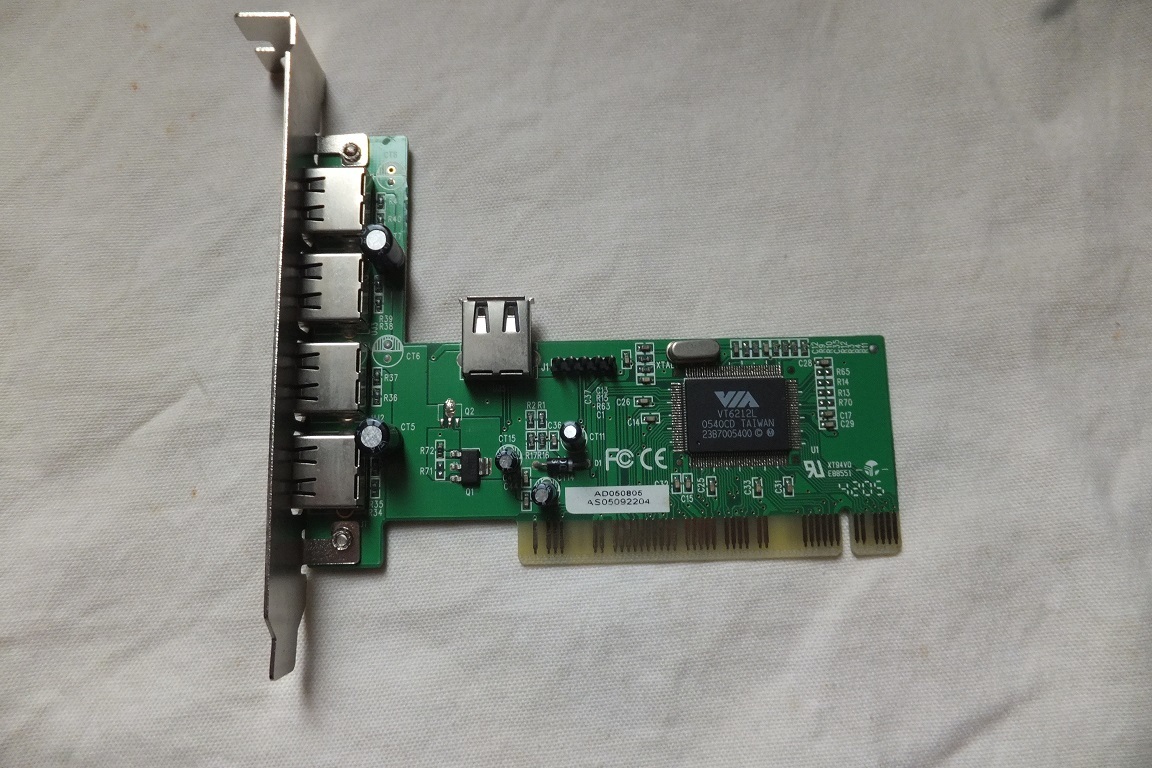 PC-9821対応 USB2.0増設ボード VT6212L IFC-PCI4U2V 互換(USBインターフェイスカード)｜売買された ...