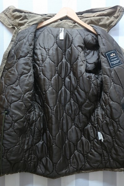 4-3221/MARGARET HOWELL×ALPHA 中綿モッズコート マーガレットハウエル アルファ(男性用)｜売買されたオークション ...