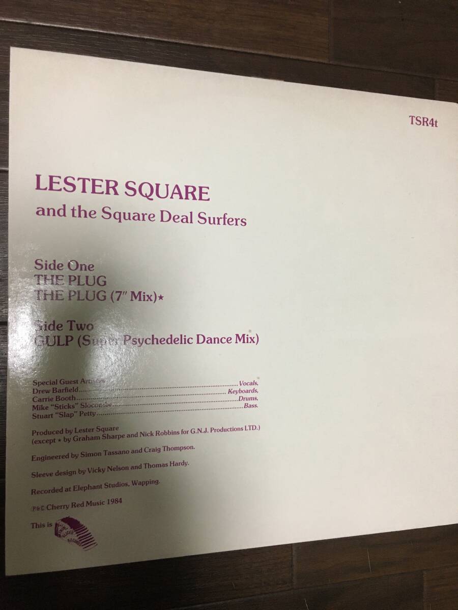 Lester Square and the Square Deal Surfers / The Plug - 7inch Mix / Gulp ...