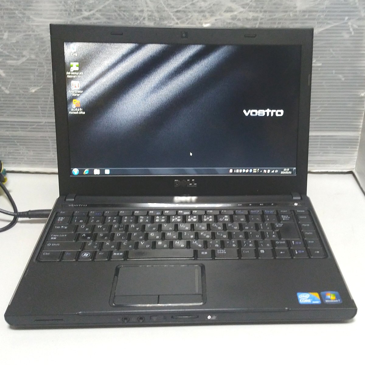 純正リカバリ領域有 Windows7 Pro 32BIT ノートPC Dell Vostro3300 Core i3-M380 メモリ3GB ...
