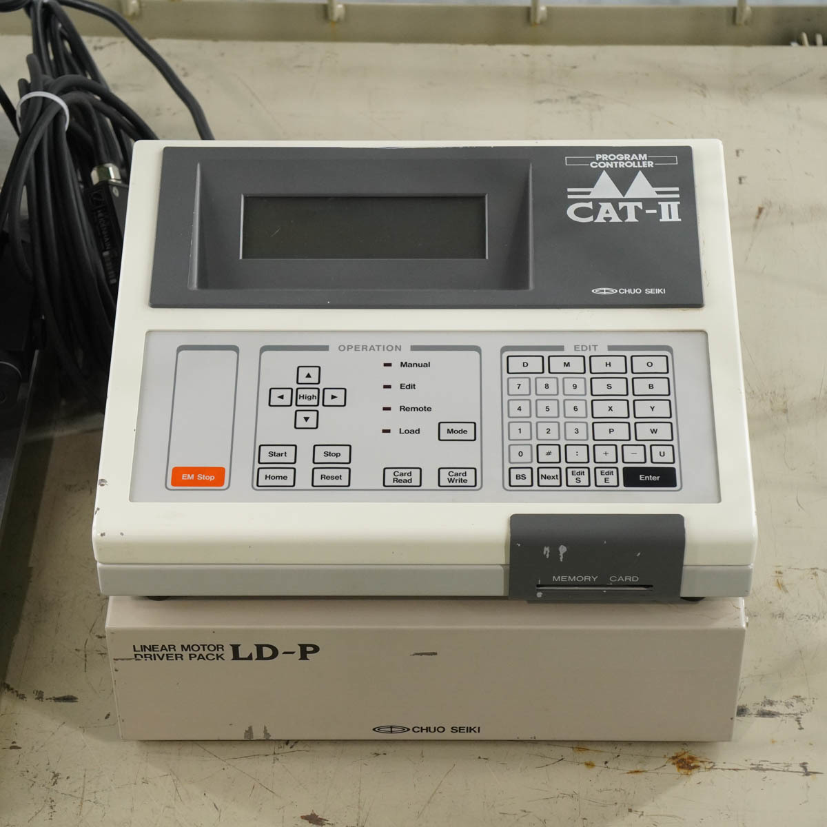 DW 8日保証 セット CAT-II LD-P CHUO SEIKI NI USB-6008 CSA-503C LM200 中央精機 PROGRAM CONTROLLER 2軸プログラムコン ...