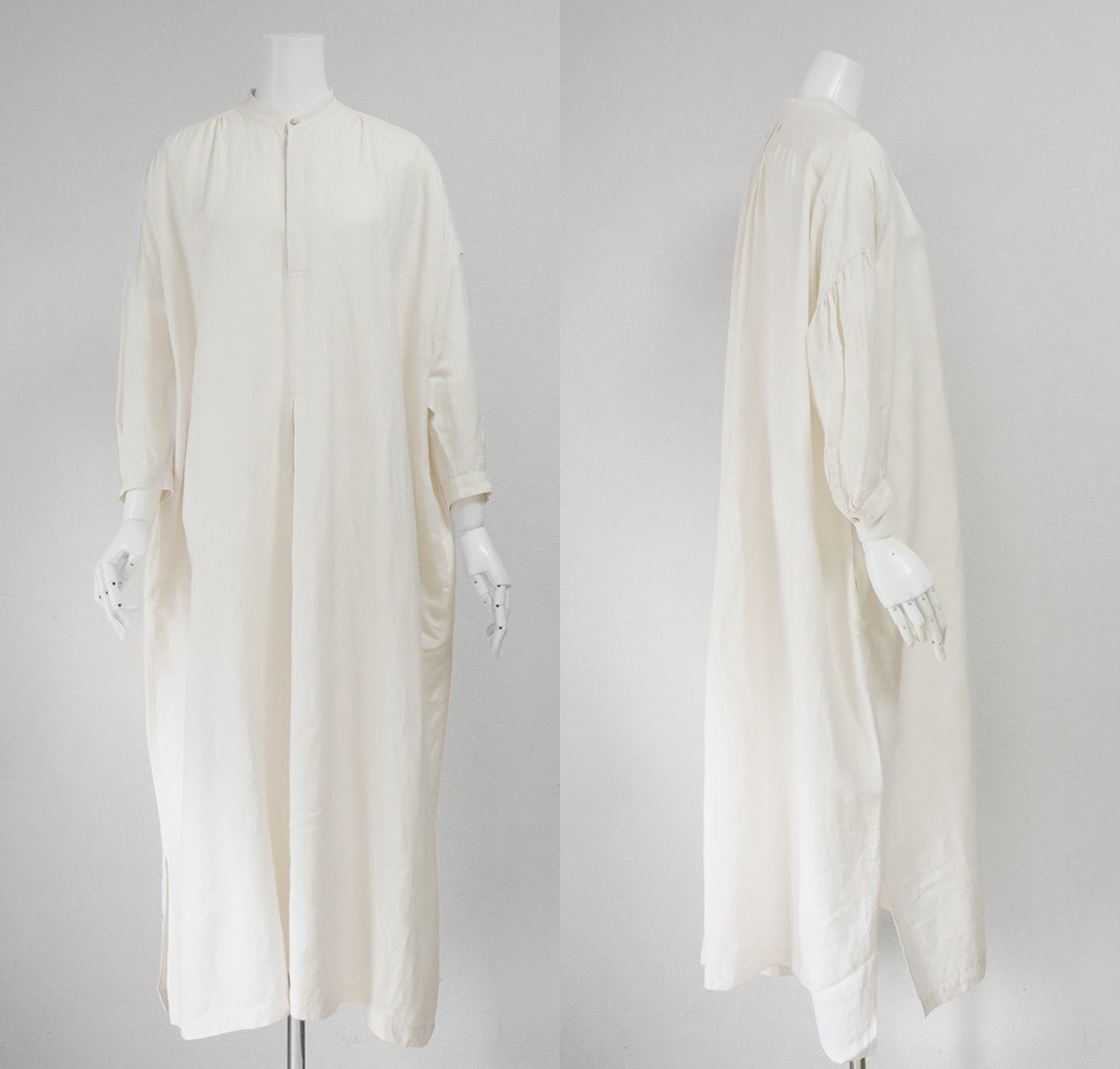 suzuki takayuki スズキタカユキ peasant dress I S231-22 プルオーバードレス ワンピース ナチュラル 2/ZZ4(Mサイズ)｜売買されたオークション情報 ...