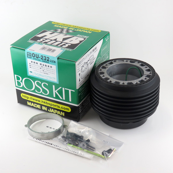 HKB ハンドルボス JB系ジムニー HA/B/C系アルトワークス MC10/MC20系ワゴンR セルボ HN系Kei エスクード等 スズキ OU-232(ステアリング、ハンドル関連用品 ...