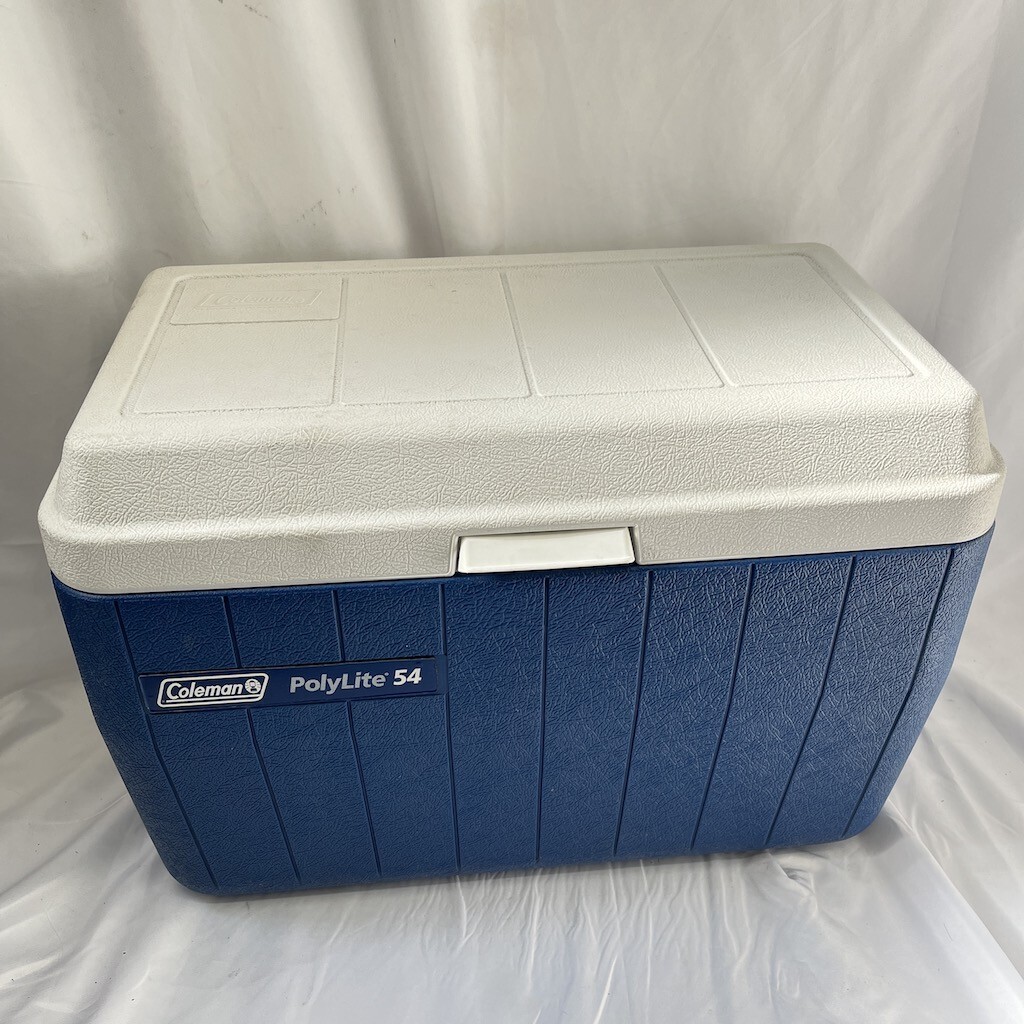 コールマン Coleman Poly Lite 54 ポリライト クーラーボックス ハードクーラー 51L キャンプ アウトドア 関Y0323 ...