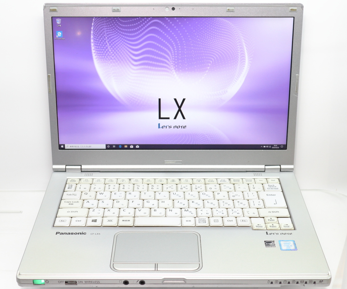 Panasonic Let's note LX5 CF-LX5PDH5S/Core i5-6300U/4GBメモリ/HDD320GB/DVD ...
