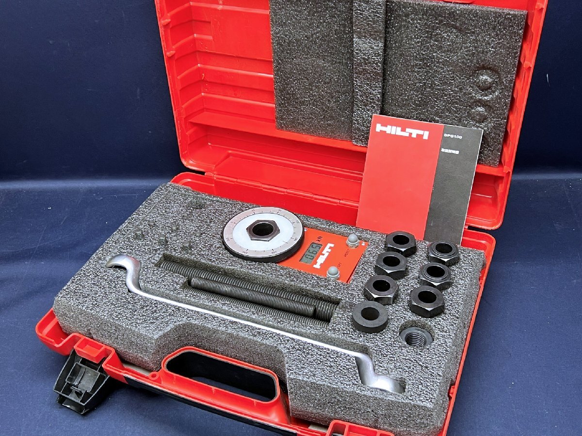 HILTI アンカーテスター DPG 100 アンカー強度確認試験 引抜試験機/引張試験機 DPG100 ヒルティ(環境測定器)｜売買された ...