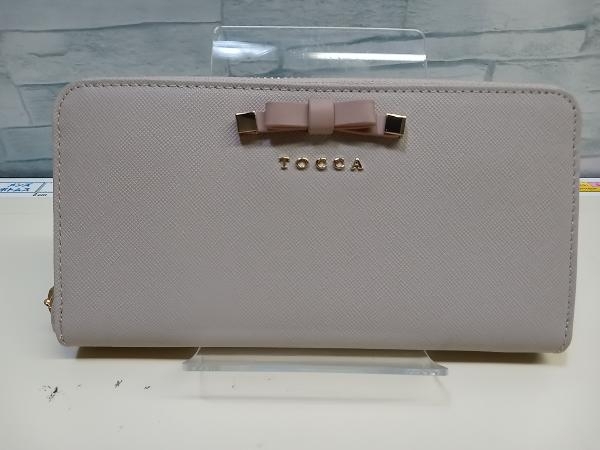 品 TOCCA/トッカ/PVTZSM0041/TINY RIBBON LONGWALLET/長財布 小銭入れ有り /牛革/ピンク/リボン/箱 タグ付き(長財布（小銭入れあり）)｜売買された ...