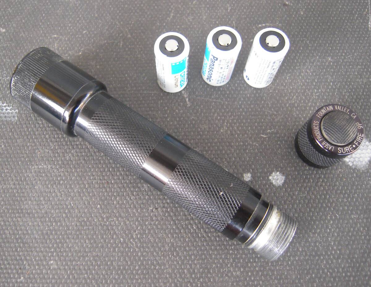 実物 SUREFIRE 9P フラッシュライト シュアファイア 25年前 難あり(シュアファイヤー)｜売買されたオークション情報、yahooの ...
