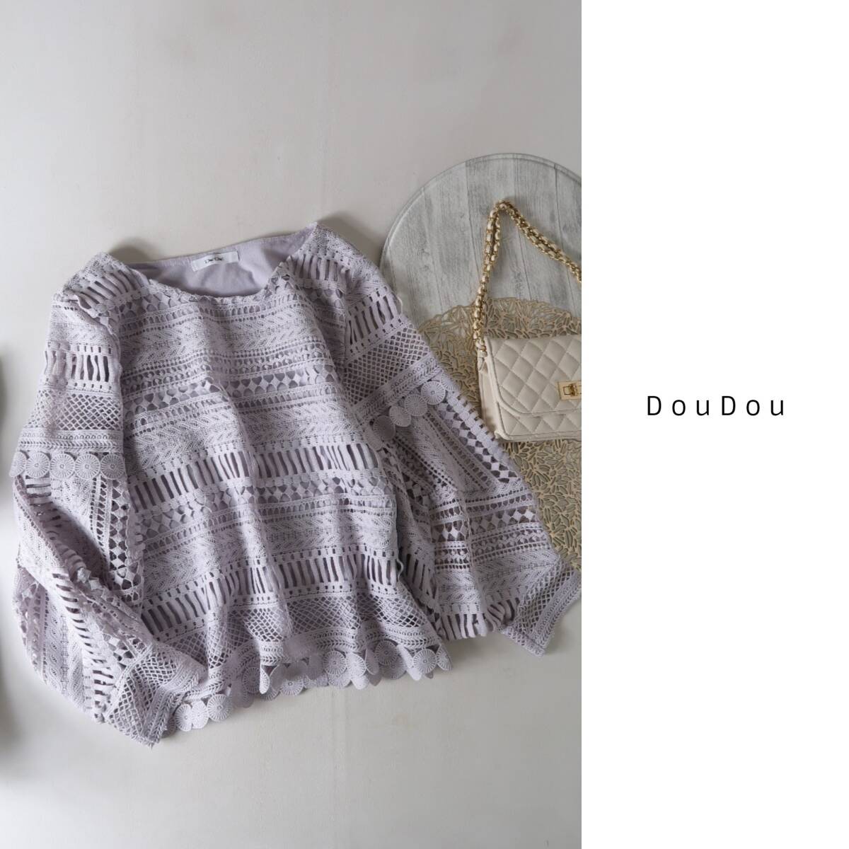 ドゥドゥ DouDou 洗える ボリュームスリーブ 総レースブラウス フリーサイズ M-B 1423(その他)｜売買されたオークション情報、yahooの商品情報をアーカイブ公開 ...