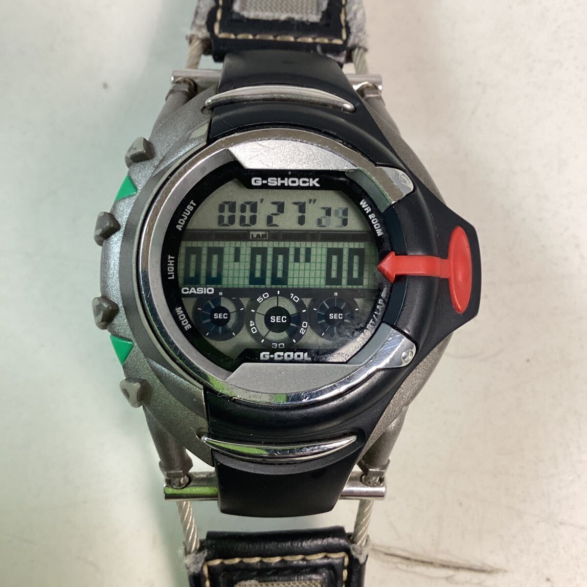 y4144 CASIO G-SHOCK G-COOL GE-2000 ピニンファリーナモデル カシオ Gショック デジタル 腕時計 ...