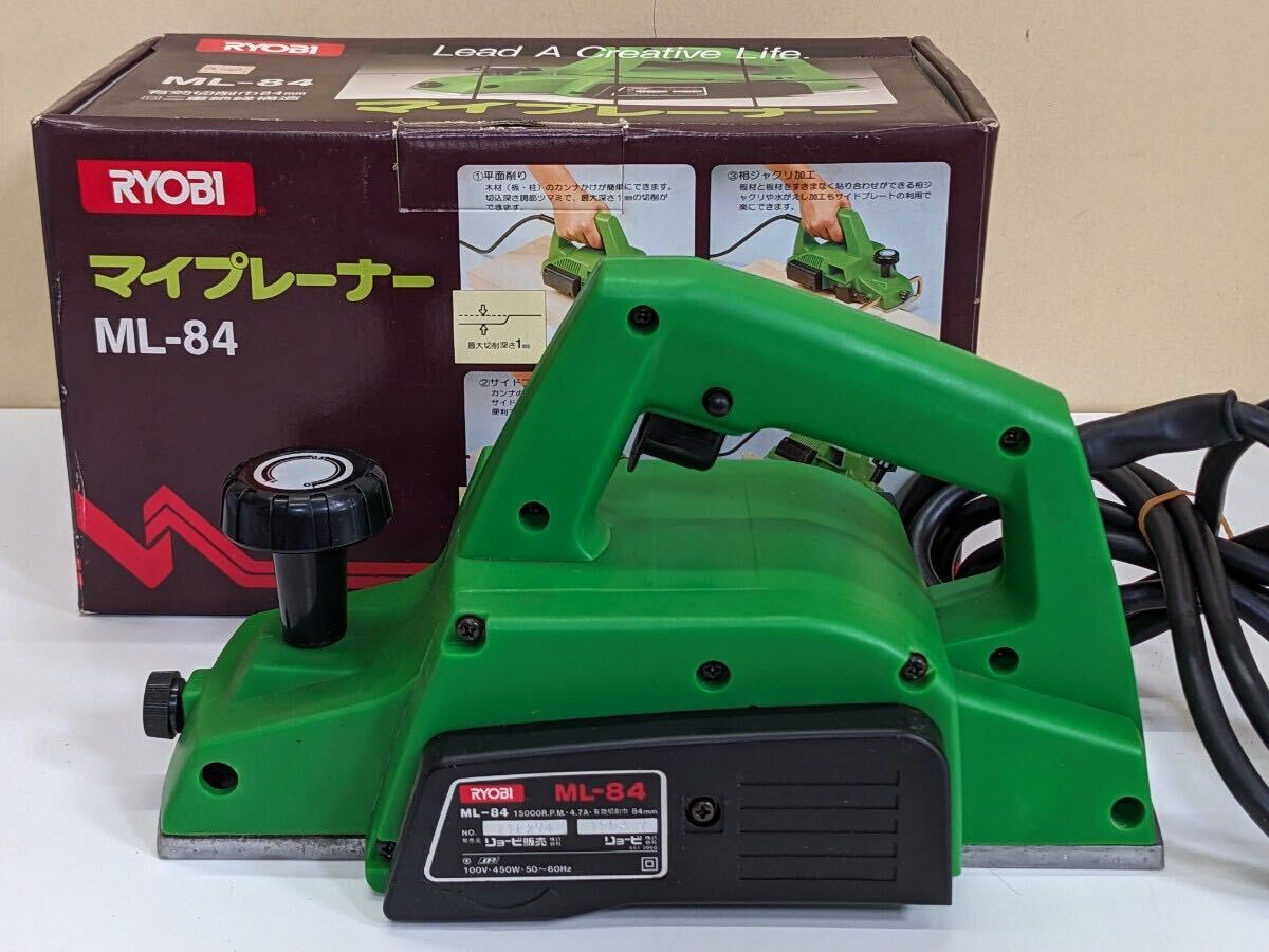 通電確認済み RYOBI リョービ マイプレーナ 電動カンナ かんな DIY ML-84 電動工具(電動かんな)｜売買されたオークション情報、yahooの商品情報をアーカイブ公開 ...