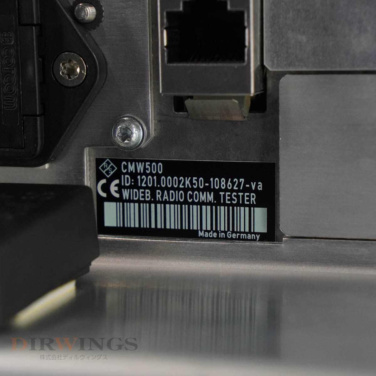 DW 8日保証 校正2024年12月ま 有効 CMW500 1201.0002K50 Rohde＆Schwarz R＆S WIDEBAND ...