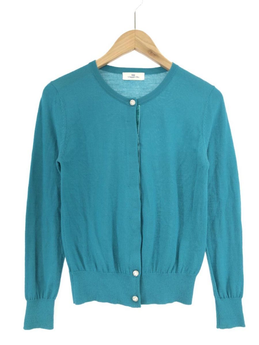 Viaggio Blu ビアッジョブルー カーディガン size2/トルコブルー djd0 レディース(ビアッジョブルー)｜売買されたオークション情報、yahooの商品情報をアーカイブ公開 ...