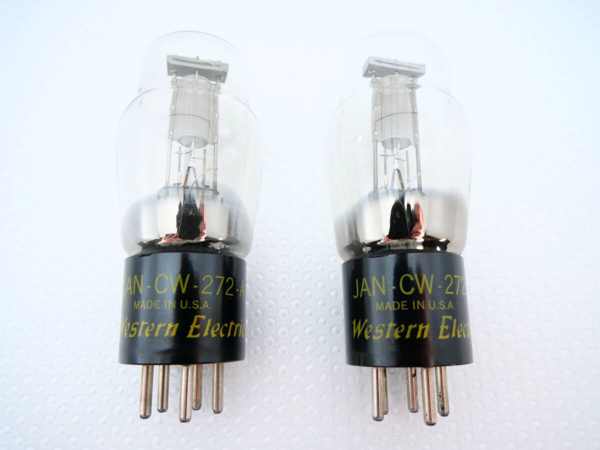 Western Electric JAN-CW-272-A 真空管2本 ウエスタンエレクトリック JAN CW 272 A 272A み(真空 ...