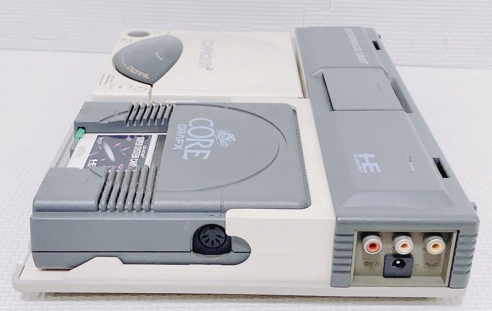 通電確認済 NEC PC Engine PCエンジン PI-T63 CD-ROM2 SYSTEM CDR-30A インターフェイスユニット ...