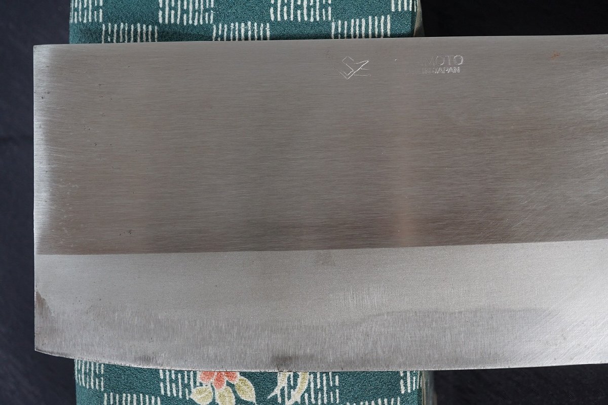 QS D4300680 東京杉本 SUGIMOTO 中華包丁 全長約:335mm 刃長約:225mm 重量約:470g(中華包丁)｜売買されたオークション情報、yahooの商品情報をアーカイブ ...