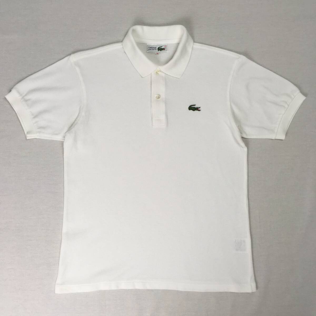 LACOSTE ラコステ ポロシャツ L1812 鹿の子 サイズ150 ホワイト 半袖 シャツ(150（145～154cm）)｜売買されたオークション情報、yahooの商品情報をアーカイブ公開 ...