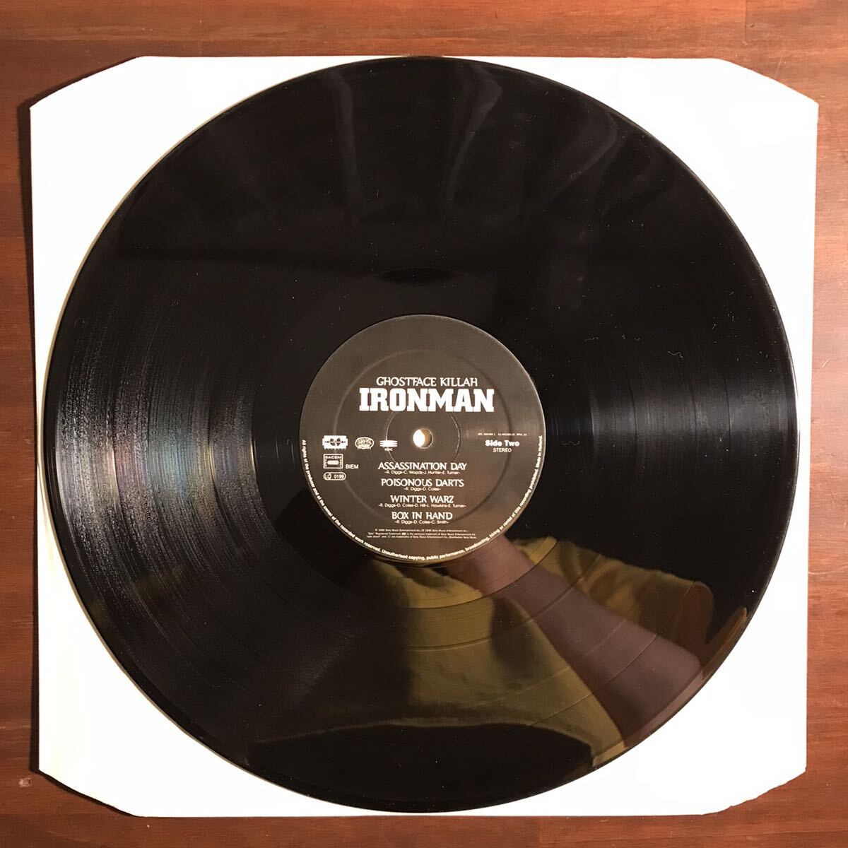 96年 EU Orig 2LP Ghostface Killah featuring Raekwon and Cappadonna - Ironman／RZA Wu Tang Clan ...