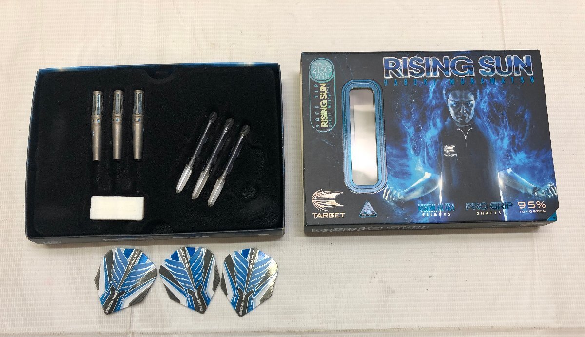 ダーツ 矢 パーツ 5点まとめ DYNASTY LISA TRIPLEIGHT / TARGET JAPAN RISING SUN LEGEND / DMC バトラス 現状品 60-0522 ...