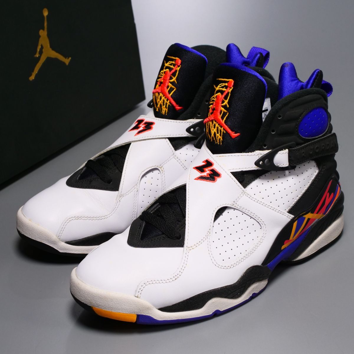 GP8159// ナイキ/NIKE メンズUS8/エアジョーダン8レトロ/AIR JORDAN 8 RETRO/スニーカー/バッシュ/靴/305381-142(25.0cm)｜売買された ...