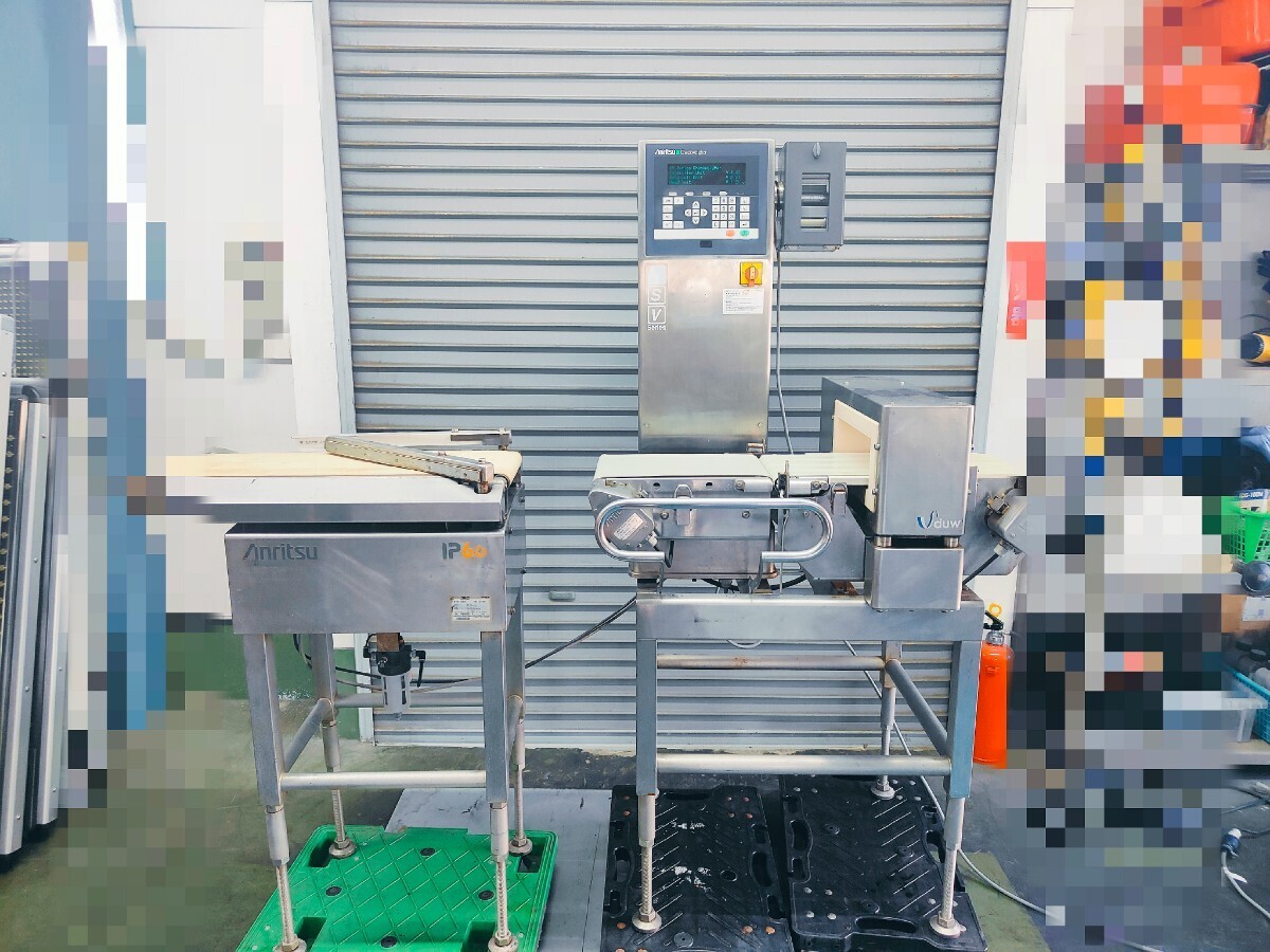 Anritsu アンリツ ウェイトチェッカー KW5366BW3D リジェクター KW4103AW REJECTOR 選別機 フリッパー式 ...