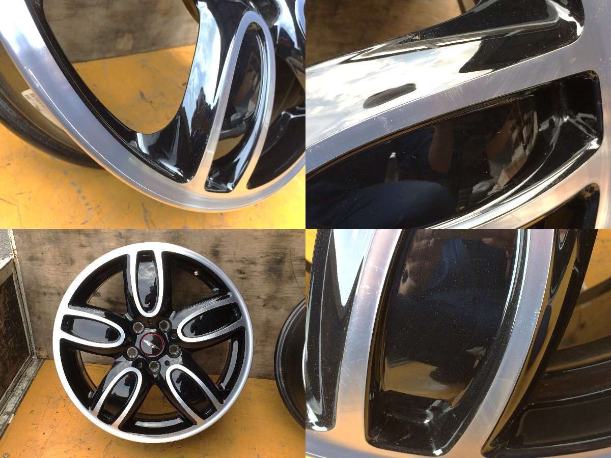 BMW MINI JCW 純正ホイール 18インチ 7J +54 PCD112 5H ホイールのみ4本セット 36116855115 ミニ ...