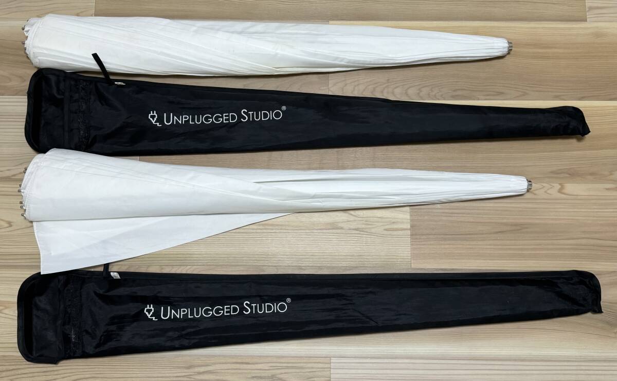 UNPLUGGED STUDIO 60インチ トランスルーセントアンブレラ 約150cm 2本(その他)｜売買されたオークション情報 ...