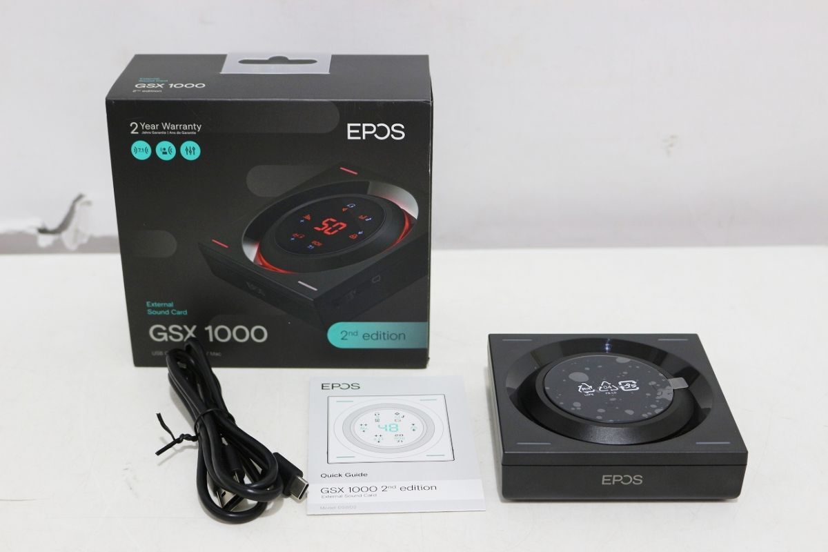 E083H 093 EPOS ゲーミング PC オーディオアンプ GSX 1000 2nd edition DSWD2 品(ヘッドフォンアンプ)｜売買されたオークション情報、yahooの商品 ...