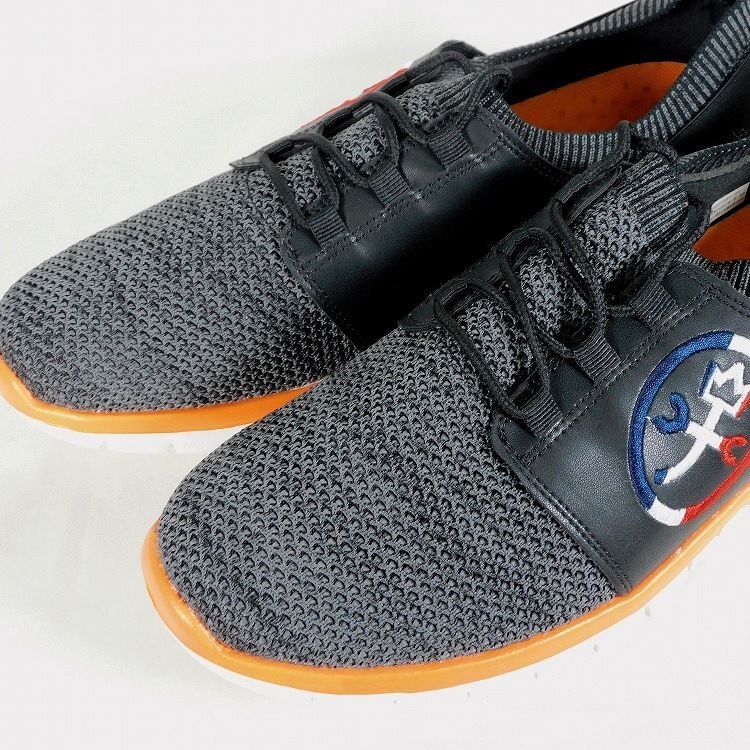 カステルバジャック 軽量 ポリエステルニット スニーカー 黒 27cm 実サイズ27.5-28cm シューズ CASTELBAJAC madrasメンズ 3296(男性用)｜売買された ...