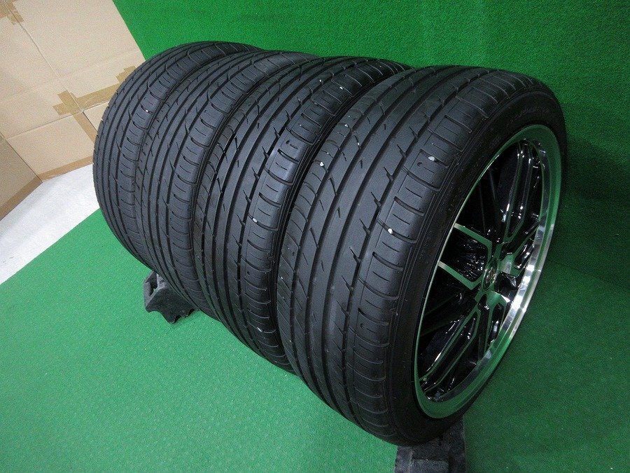 AME/STEINER LMX シュタイナー 18インチ 18×7.5J +48 100-5穴 2021年製/溝有 FALKEN/ZIEX ZE914 225/40R18 4本 86/BRZ ...