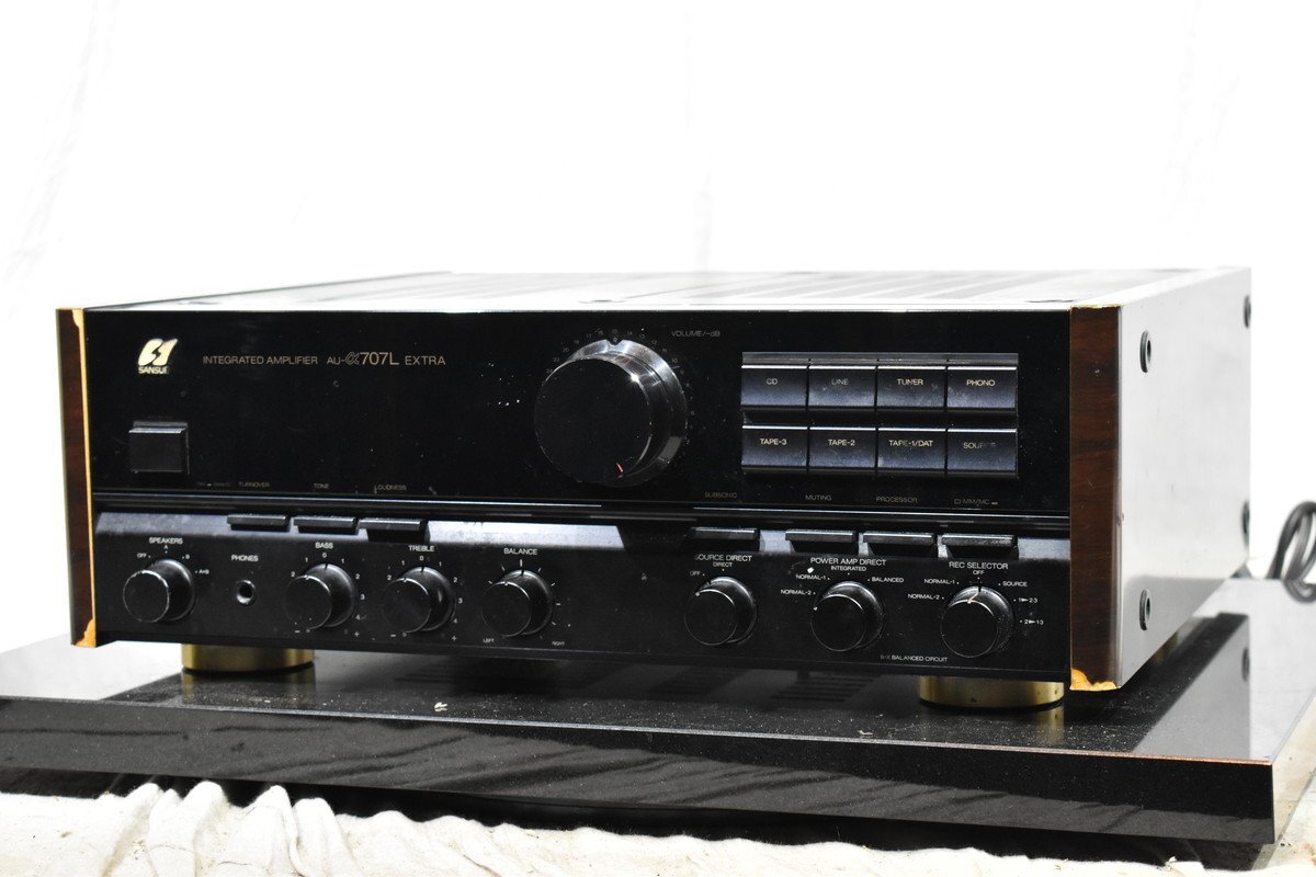 SANSUI サンスイ プリメインアンプ AU-α707L EXTRA(サンスイ)｜売買されたオークション情報、yahooの商品情報をアーカイブ公開 - オークファン（aucfan.com）