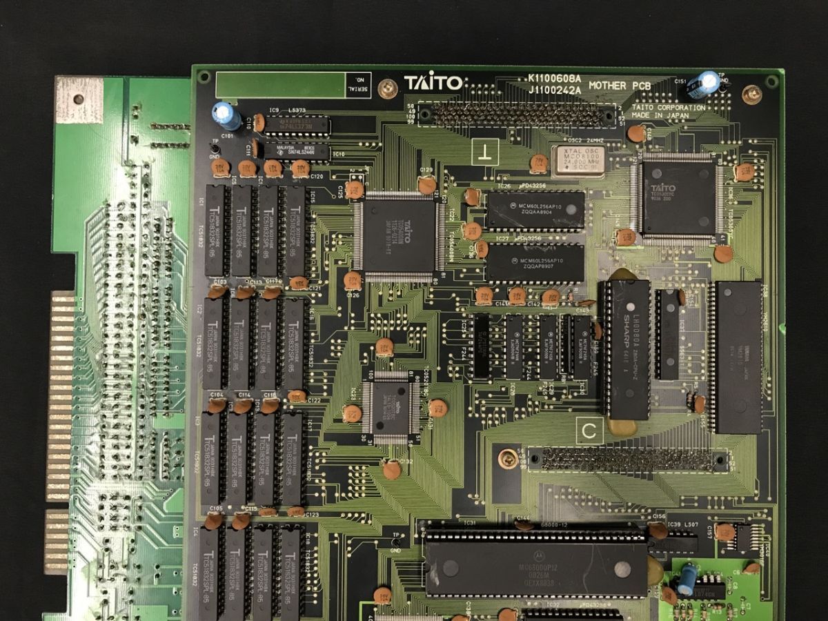 0704-109TYH6281 基盤 TAITO タイトー タイトル不明 マザーボード CK503001A 503002A ROM PCB K1100608A J1100242A MOTHER ...