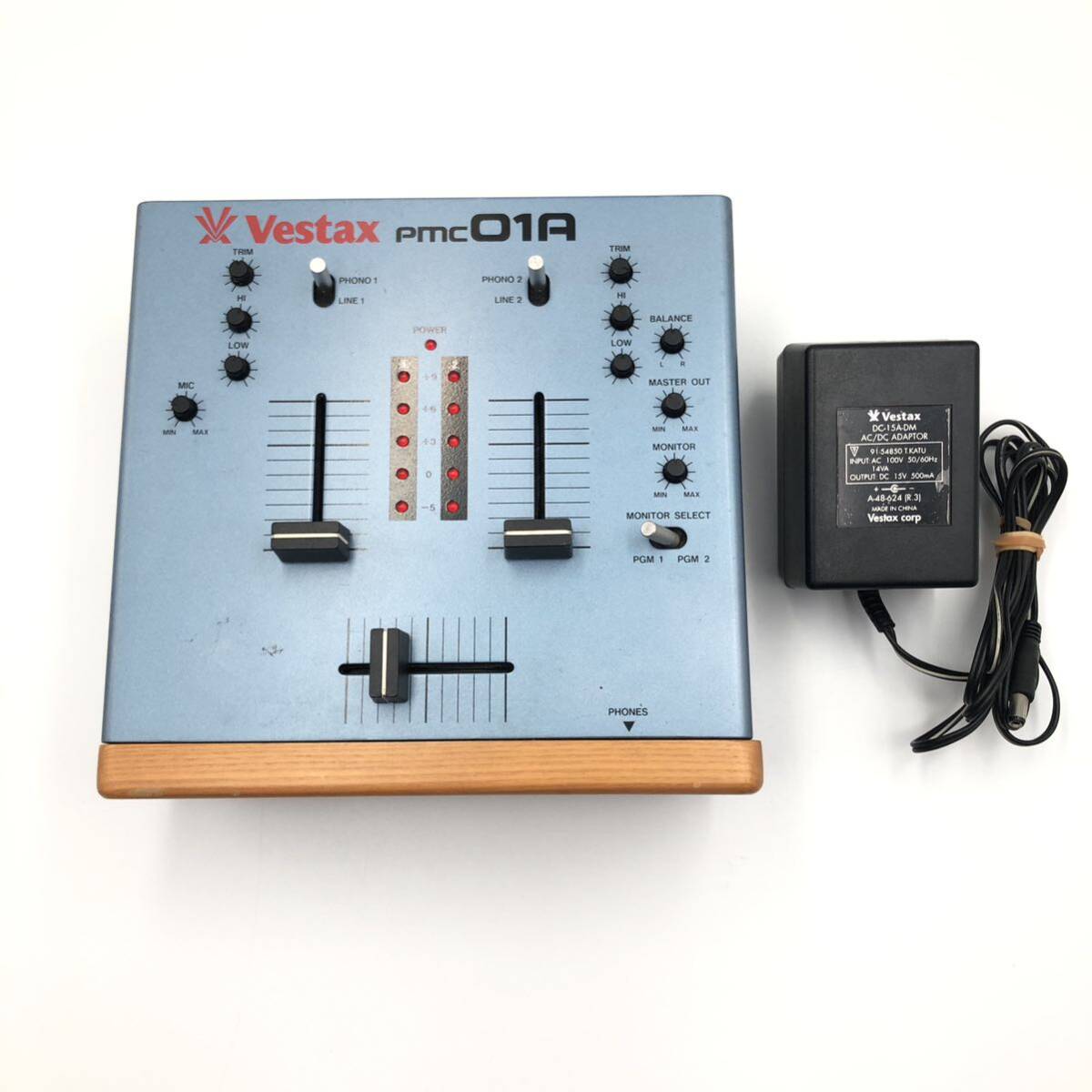 Vestax DJミキサー PMC 01A ベスタクス 簡易 み(DJミキサー)｜売買されたオークション情報、yahooの商品情報をアーカイブ ...