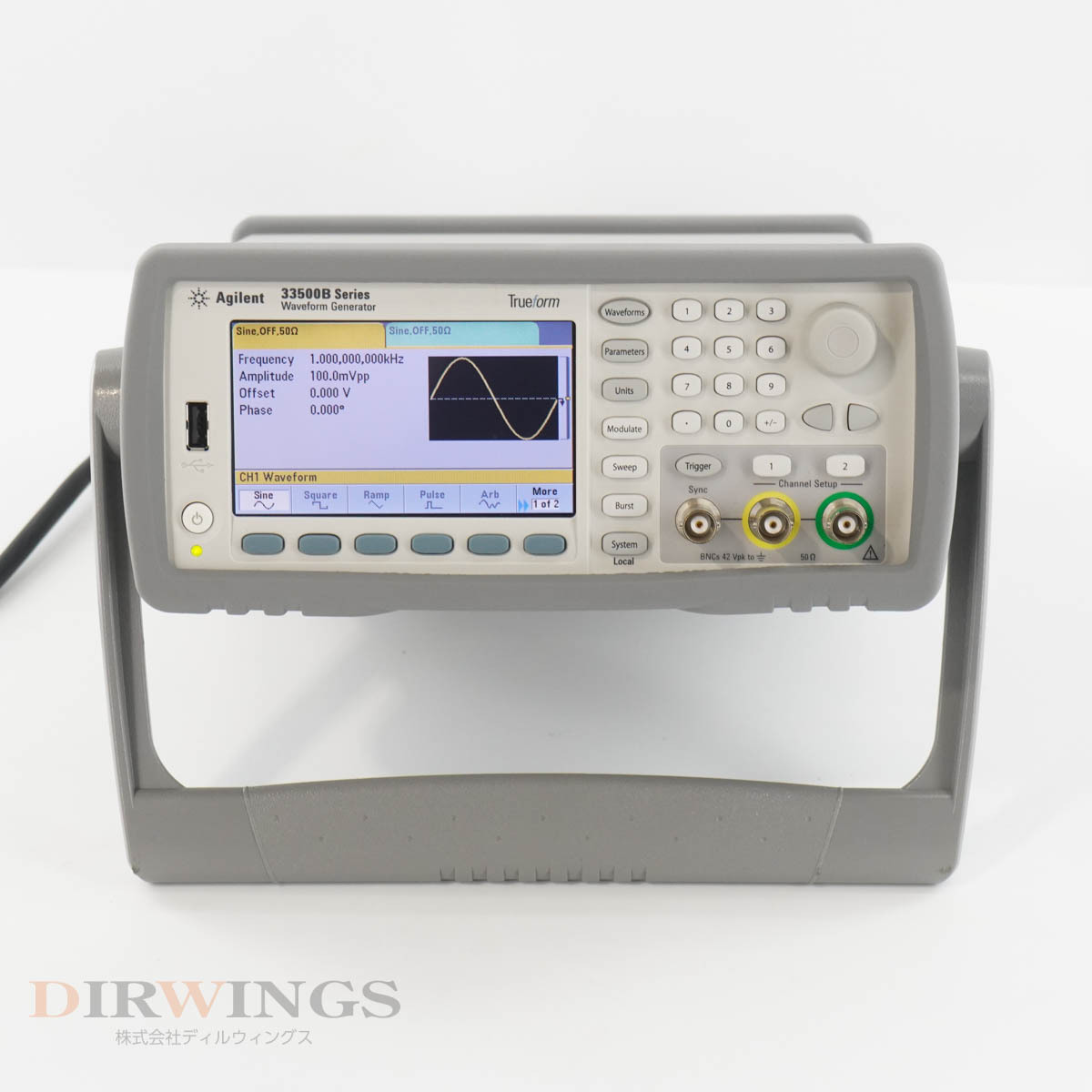 DW 8日保証 33522B 33500B Trueform Agilent アジレント hp Keysight キーサイト Waveform ...