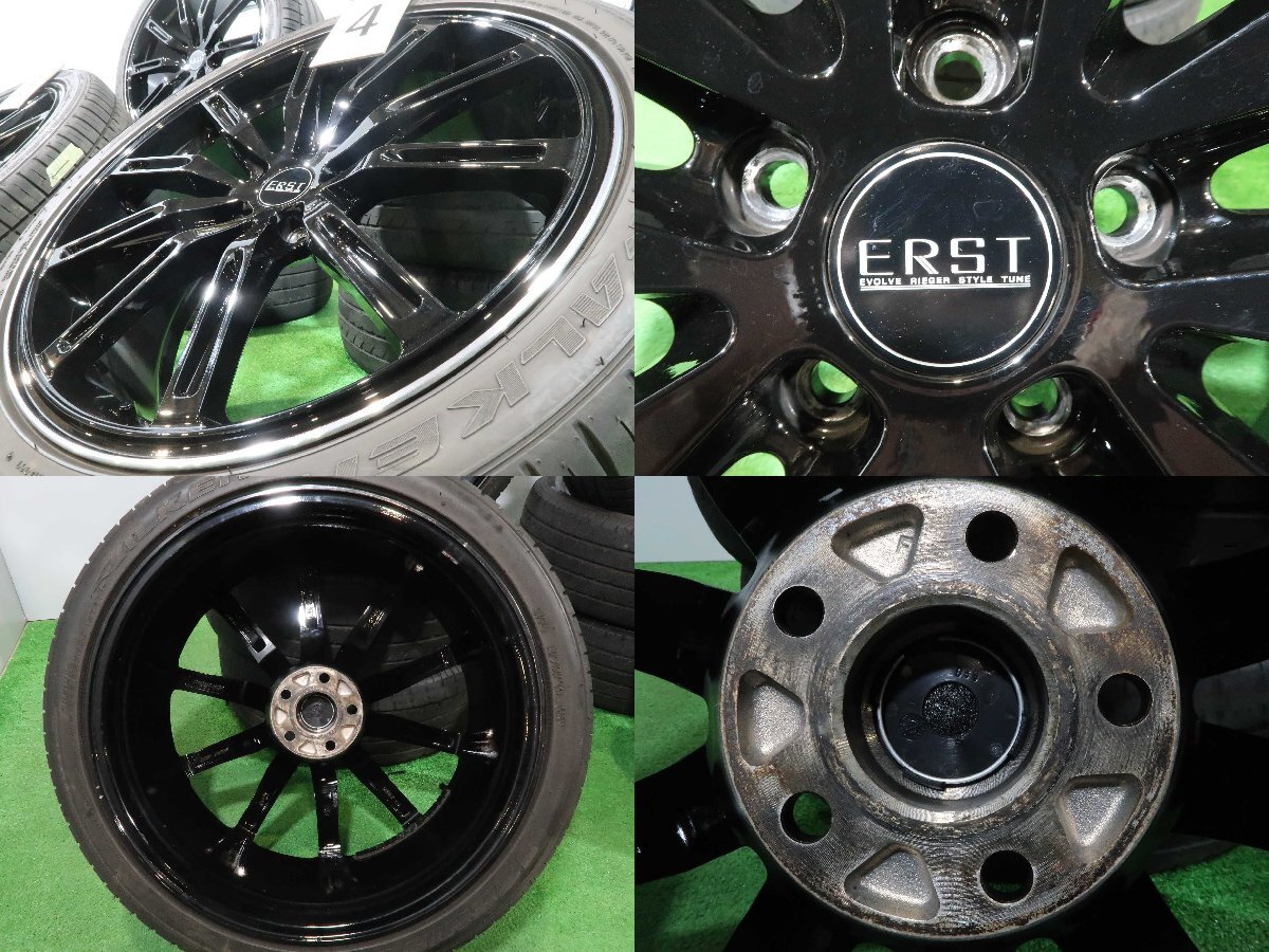 ボルボ V90 S90 等に 4本 ERST S10-R 20インチ ホイール 8.5J +48 5H PCD108 ラジアル ファルケン アゼニス FK510 2022年 255 ...